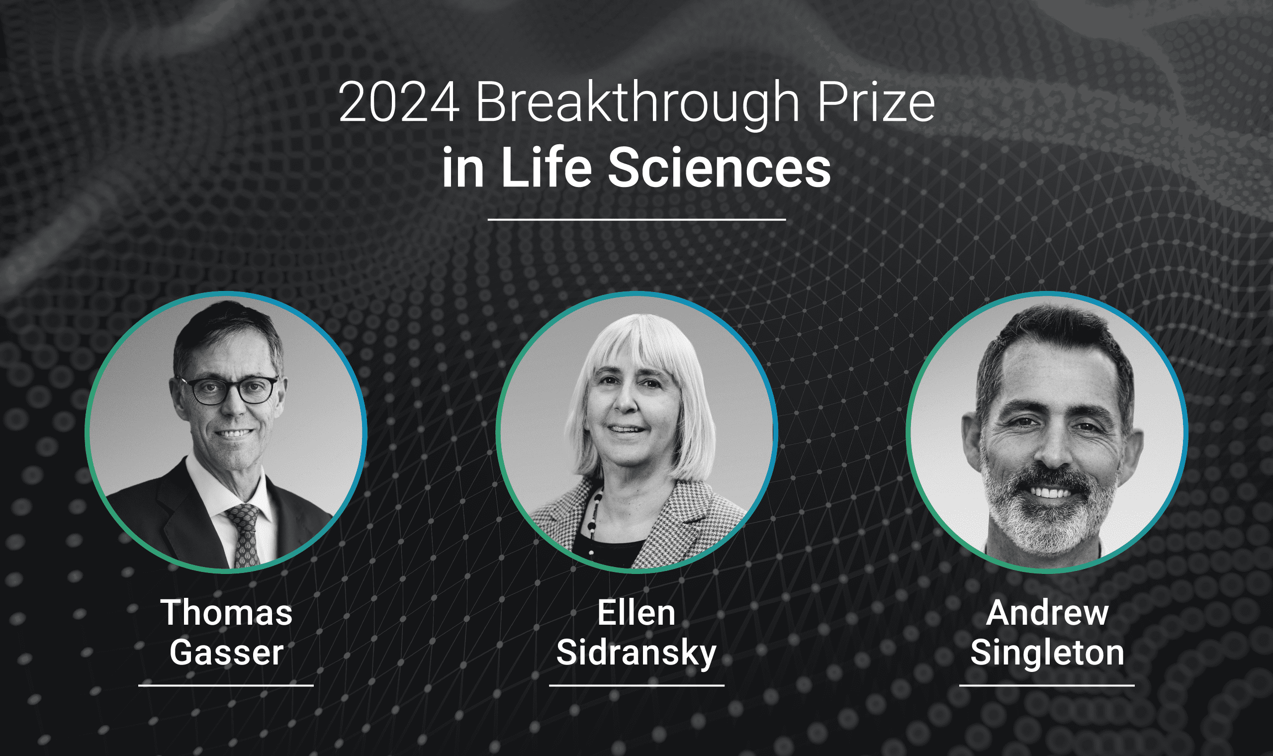 Breakthrough Prizes 2024 - Interview with Andy Singleton, Thomas Gasser ...